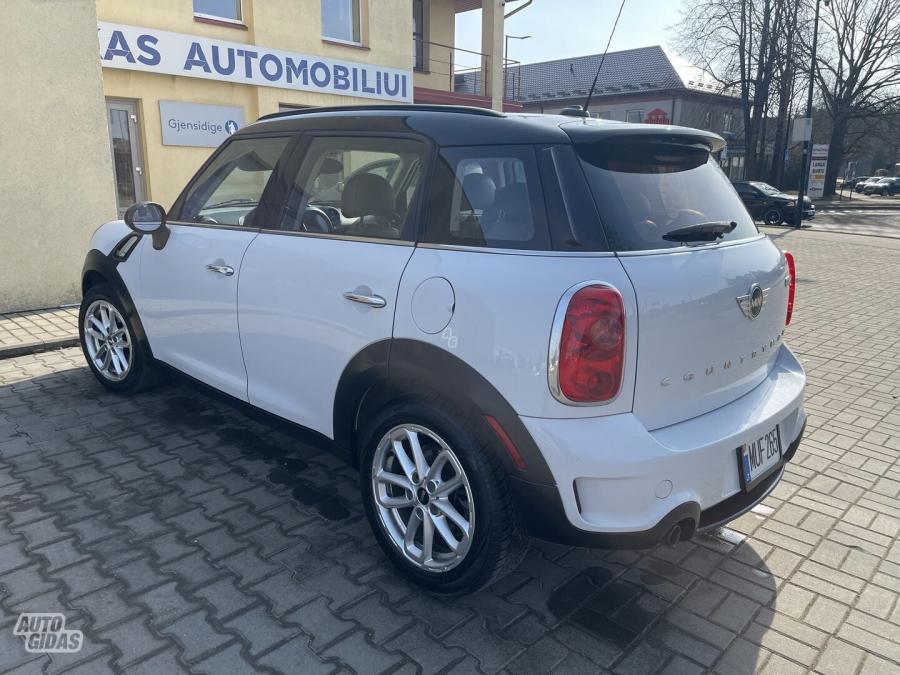 Balts MINI Countryman 2015 Alīta, ar dzinēja tilpumu 1.60 L un nobraukumu 191 tūkst. km par 10000 €, foto 6 vietnē AUTOMOTO.COM.LV