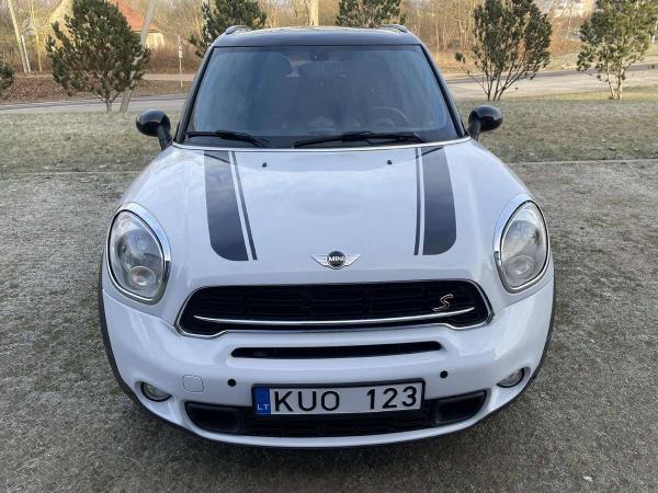Balts MINI Countryman 2016 Kauņa, ar dzinēja tilpumu 1.60 L un nobraukumu 147 tūkst. km par 9990 €, foto 4 vietnē AUTOMOTO.COM.LV