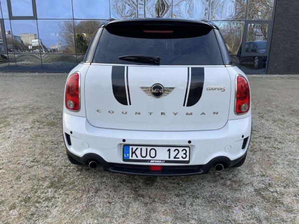 Balts MINI Countryman 2016 Kauņa, ar dzinēja tilpumu 1.60 L un nobraukumu 147 tūkst. km par 9990 €, foto 5 vietnē AUTOMOTO.COM.LV