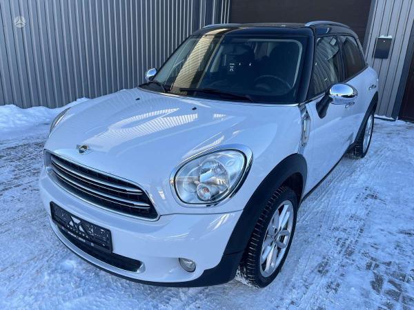 Balts MINI Countryman 2016 Telšiai, ar dzinēja tilpumu 2.00 L un nobraukumu 88 tūkst. km par 8199 €, foto 1 vietnē AUTOMOTO.COM.LV