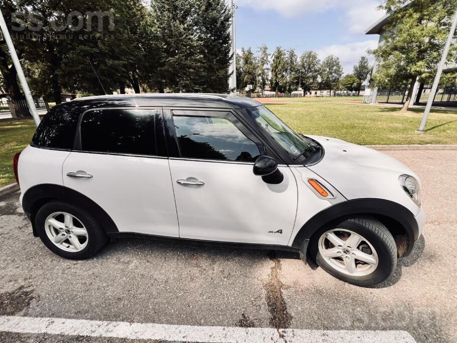 Balts MINI Countryman 2011 Jelgava, ar dzinēja tilpumu 1.60 L un nobraukumu 169 tūkst. km par 5500 €, foto 7 vietnē AUTOMOTO.COM.LV