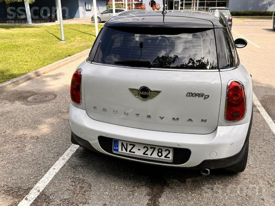 Balts MINI Countryman 2011 Jelgava, ar dzinēja tilpumu 1.60 L un nobraukumu 169 tūkst. km par 5500 €, foto 8 vietnē AUTOMOTO.COM.LV