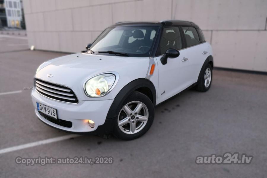 Balts MINI Countryman 2011 Tallina, ar dzinēja tilpumu 2.00 L un nobraukumu 223 tūkst. km par 7799 €, foto 3 vietnē AUTOMOTO.COM.LV