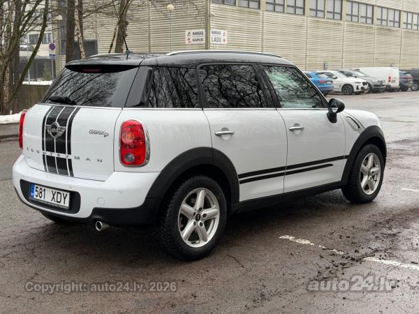 White MINI Countryman 2014 in Tallinn, with an engine capacity of 2.00 L and mileage of 203 thousand km for 6500 €, photo 4 on AUTOMOTO.COM.LV