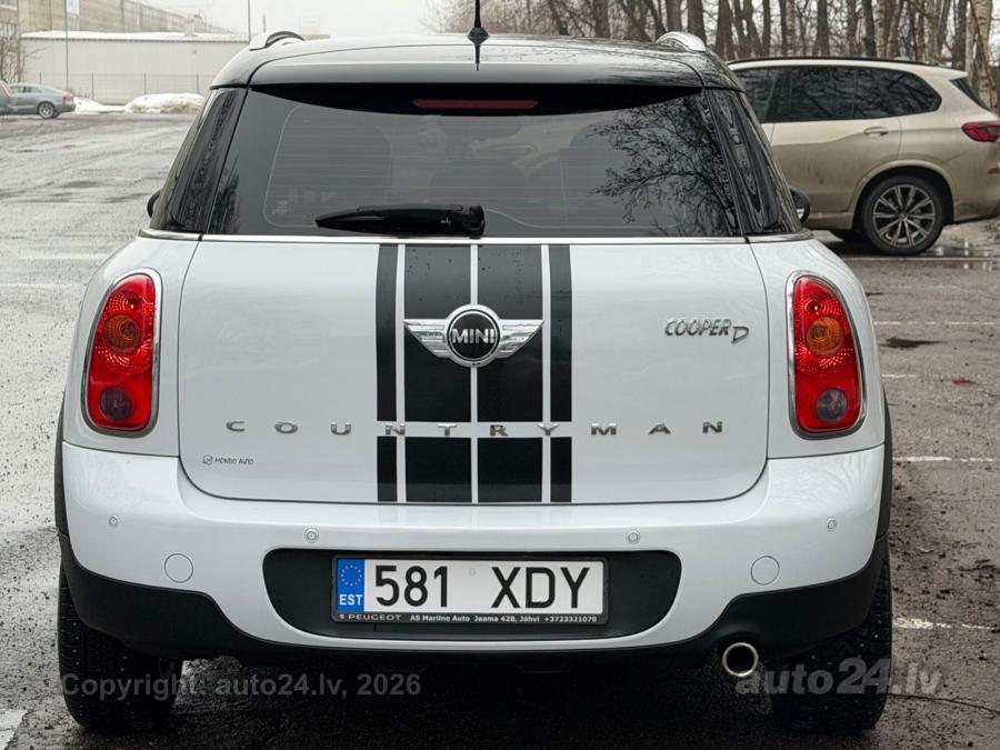 Balts MINI Countryman 2014 Tallina, ar dzinēja tilpumu 2.00 L un nobraukumu 203 tūkst. km par 6500 €, foto 9 vietnē AUTOMOTO.COM.LV