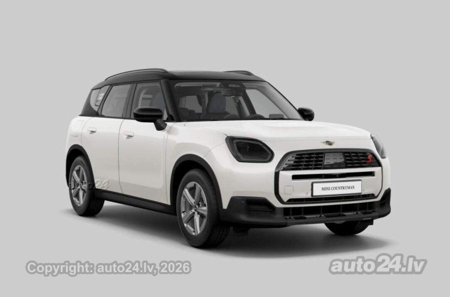 Balts MINI Countryman 2024 Tallina, ar dzinēja tilpumu 0.00 L un nobraukumu 20 tūkst. km par 38900 €, foto 1 vietnē AUTOMOTO.COM.LV