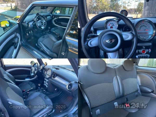 Melns MINI John Cooper Works 2008 Tallina, ar dzinēja tilpumu 1.60 L un nobraukumu 152 tūkst. km par 10499 €, foto 11 vietnē AUTOMOTO.COM.LV