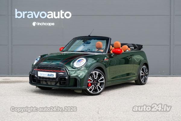 Green MINI John Cooper Works 2022 in Tartu, with an engine capacity of 2.00 L and mileage of 24 thousand km for 30900 €, photo 1 on AUTOMOTO.COM.LV