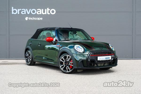 Green MINI John Cooper Works 2022 in Tartu, with an engine capacity of 2.00 L and mileage of 24 thousand km for 30900 €, photo 3 on AUTOMOTO.COM.LV