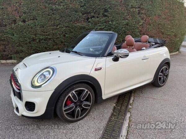 White MINI John Cooper Works 2020 in Tallinn, with an engine capacity of 2.00 L and mileage of 46 thousand km for 24500 €, photo 1 on AUTOMOTO.COM.LV
