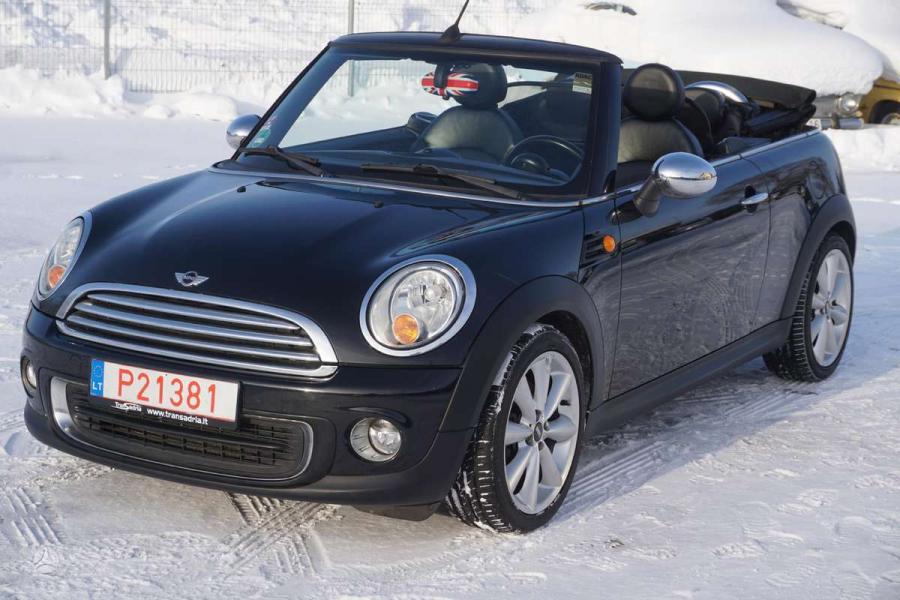 Melns MINI One 2011 Klaipėda, ar dzinēja tilpumu 1.60 L un nobraukumu 181 tūkst. km par 4600 €, foto 3 vietnē AUTOMOTO.COM.LV