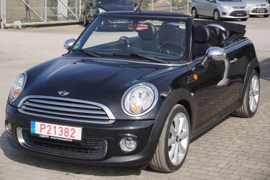 Melns MINI One 2011 Kvietiniai, ar dzinēja tilpumu 1.60 L un nobraukumu 181 tūkst. km par 3700 €, foto 1 vietnē AUTOMOTO.COM.LV