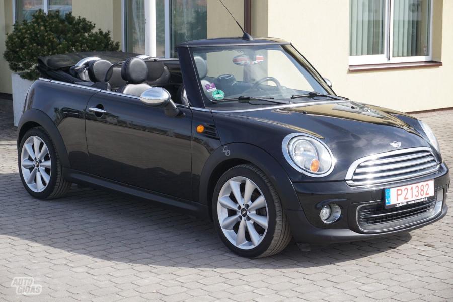 Melns MINI One 2011 Kvietiniai, ar dzinēja tilpumu 1.60 L un nobraukumu 181 tūkst. km par 3700 €, foto 4 vietnē AUTOMOTO.COM.LV