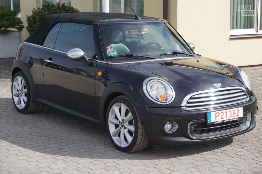 Melns MINI One 2011 Kvietiniai, ar dzinēja tilpumu 1.60 L un nobraukumu 181 tūkst. km par 3700 €, foto 5 vietnē AUTOMOTO.COM.LV