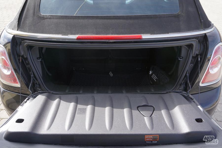 Melns MINI One 2011 Kvietiniai, ar dzinēja tilpumu 1.60 L un nobraukumu 181 tūkst. km par 3700 €, foto 29 vietnē AUTOMOTO.COM.LV