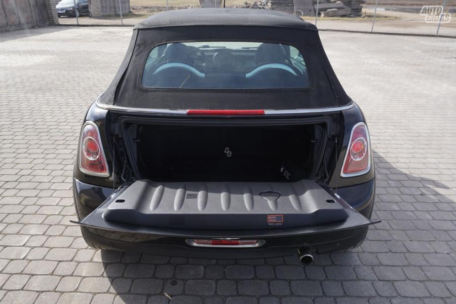 Melns MINI One 2011 Kvietiniai, ar dzinēja tilpumu 1.60 L un nobraukumu 181 tūkst. km par 3700 €, foto 30 vietnē AUTOMOTO.COM.LV