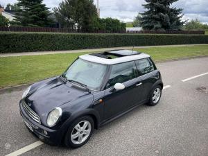 Black MINI One 2005 in Vilnius, with an engine capacity of 1.40 L and mileage of 292 thousand km for 1500 €, photo  on AUTOMOTO.COM.LV