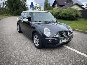 Melns MINI One 2005 Viļņa, ar dzinēja tilpumu 1.40 L un nobraukumu 292 tūkst. km par 1500 €, foto 4 vietnē AUTOMOTO.COM.LV