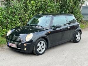 Black MINI One 2005 in Riga, with an engine capacity of 1.60 L and mileage of 0 thousand km for 1999 €, photo  on AUTOMOTO.COM.LV