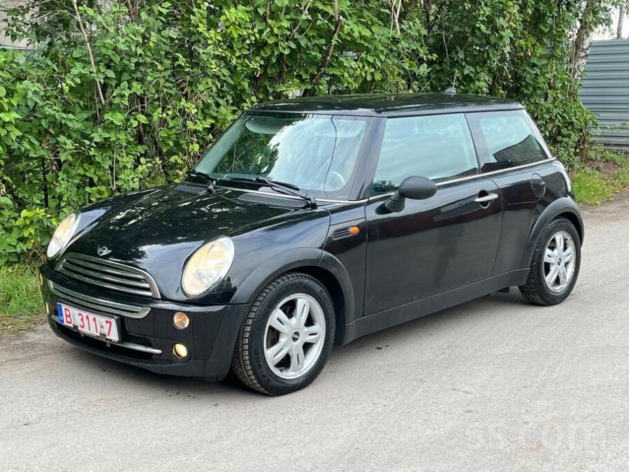 Melns MINI One 2005 Rīga, ar dzinēja tilpumu 1.60 L un nobraukumu 0 tūkst. km par 1999 €, foto 1 vietnē AUTOMOTO.COM.LV