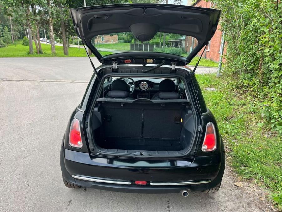 Melns MINI One 2005 Rīga, ar dzinēja tilpumu 1.60 L un nobraukumu 0 tūkst. km par 1999 €, foto 21 vietnē AUTOMOTO.COM.LV