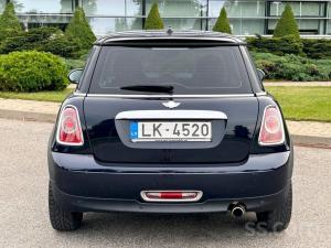 Black MINI One 2013 in Riga, with an engine capacity of 1.60 L and mileage of 252 thousand km for 3790 €, photo 23 on AUTOMOTO.COM.LV