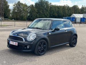 Black MINI One 2013 in Kaunas, with an engine capacity of 1.60 L and mileage of 124 thousand km for 3450 €, photo  on AUTOMOTO.COM.LV