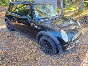 Black MINI One 2002 in Tallinn, with an engine capacity of 1.60 L and mileage of 222 thousand km for 1690 €, photo 1 on AUTOMOTO.COM.LV