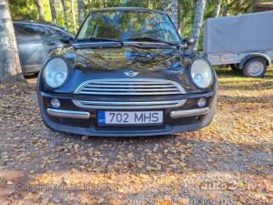 Black MINI One 2002 in Tallinn, with an engine capacity of 1.60 L and mileage of 222 thousand km for 1690 €, photo 4 on AUTOMOTO.COM.LV