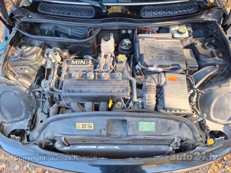 Black MINI One 2002 in Tallinn, with an engine capacity of 1.60 L and mileage of 222 thousand km for 1690 €, photo 11 on AUTOMOTO.COM.LV