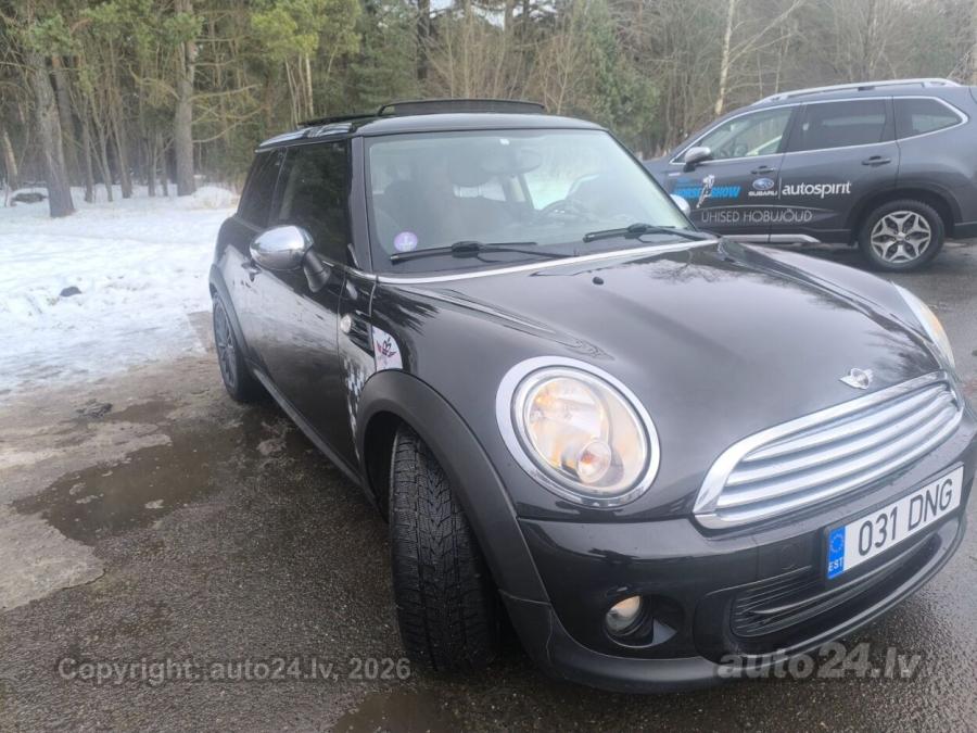 Black MINI One 2011 in Tallinn, with an engine capacity of 1.60 L and mileage of 188 thousand km for 7150 €, photo 9 on AUTOMOTO.COM.LV