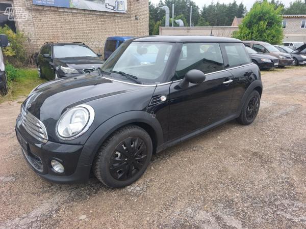 Melns MINI One 2011 Utena, ar dzinēja tilpumu 1.60 L un nobraukumu 92 tūkst. km par 3100 €, foto 1 vietnē AUTOMOTO.COM.LV