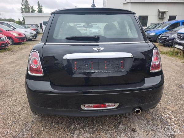 Melns MINI One 2011 Utena, ar dzinēja tilpumu 1.60 L un nobraukumu 92 tūkst. km par 3100 €, foto 5 vietnē AUTOMOTO.COM.LV