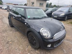 Melns MINI One 2011 Utena, ar dzinēja tilpumu 1.60 L un nobraukumu 92 tūkst. km par 3100 €, foto 9 vietnē AUTOMOTO.COM.LV