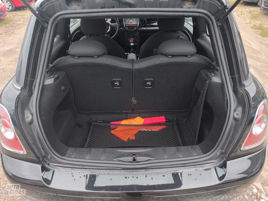 Melns MINI One 2011 Utena, ar dzinēja tilpumu 1.60 L un nobraukumu 92 tūkst. km par 3100 €, foto 20 vietnē AUTOMOTO.COM.LV