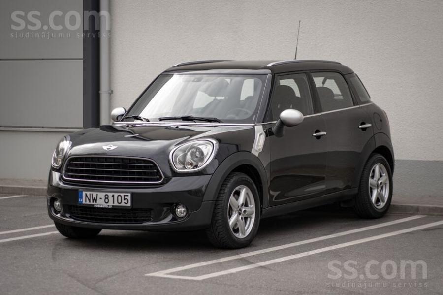Black MINI One 2013 in Riga, with an engine capacity of 1.60 L and mileage of 209 thousand km for 5700 €, photo 1 on AUTOMOTO.COM.LV
