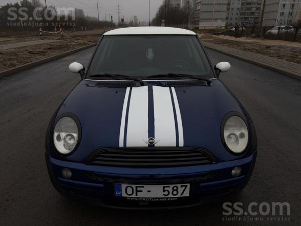 Zils MINI One 2002 Rīga, ar dzinēja tilpumu 1.60 L un nobraukumu 224 tūkst. km par 1800 €, foto 3 vietnē AUTOMOTO.COM.LV