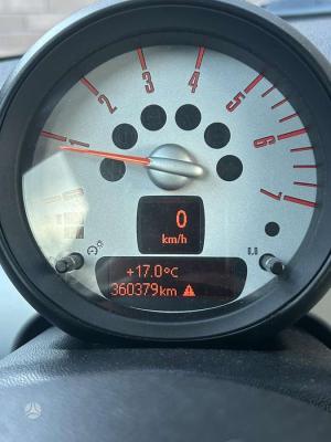 Zils MINI One 2011 Kauņa, ar dzinēja tilpumu 1.60 L un nobraukumu 360 tūkst. km par 4150 €, foto 6 vietnē AUTOMOTO.COM.LV