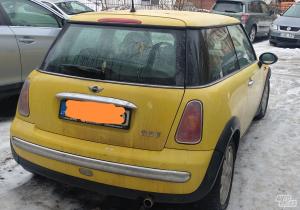 MINI One 2002 in Vilnius, with an engine capacity of 1.60 L and mileage of 249 thousand km for 1200 €, photo 3 on AUTOMOTO.COM.LV