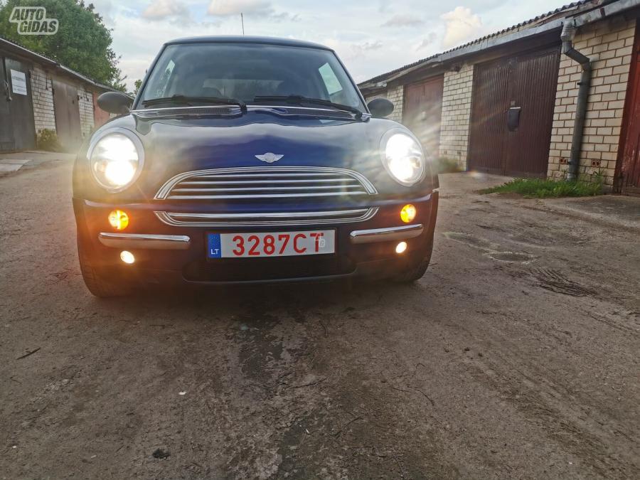 MINI One 2003 in Ignalina, with an engine capacity of 1.60 L and mileage of 30 thousand km for 785 €, photo 12 on AUTOMOTO.COM.LV