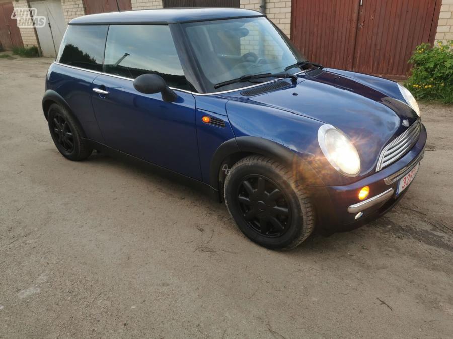 MINI One 2003 in Ignalina, with an engine capacity of 1.60 L and mileage of 30 thousand km for 785 €, photo 14 on AUTOMOTO.COM.LV