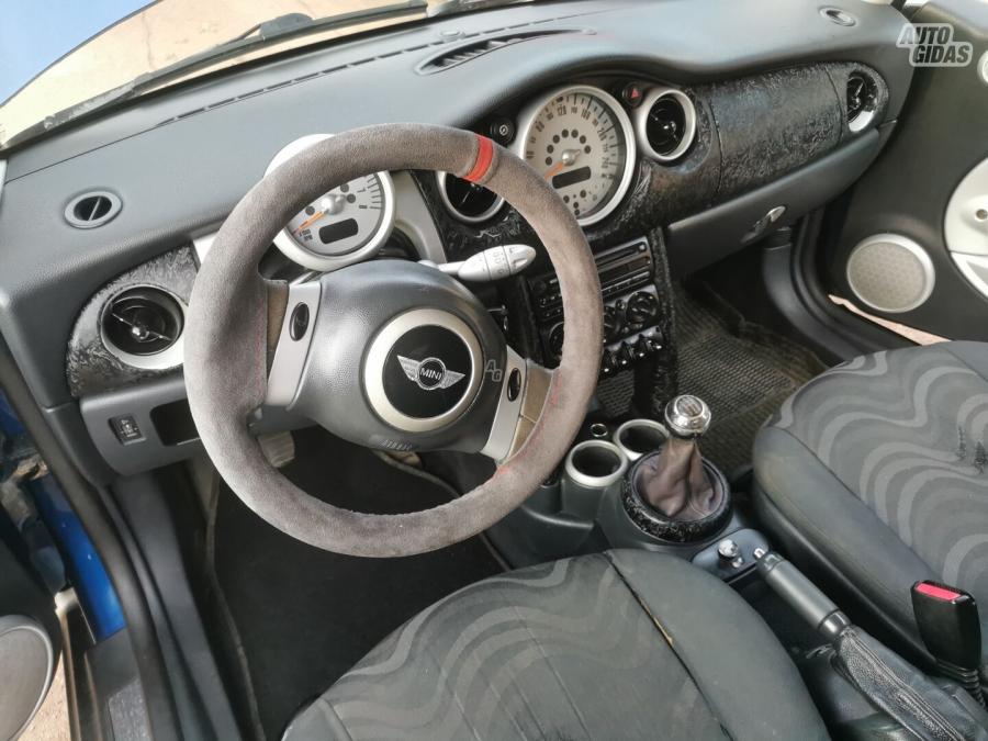 MINI One 2003 in Ignalina, with an engine capacity of 1.60 L and mileage of 30 thousand km for 785 €, photo 20 on AUTOMOTO.COM.LV