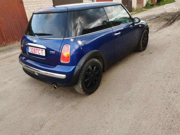 MINI One 2003 in Ignalina, with an engine capacity of 1.60 L and mileage of 30 thousand km for 785 €, photo 6 on AUTOMOTO.COM.LV