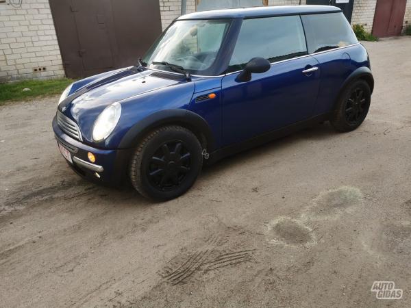 MINI One 2003 in Ignalina, with an engine capacity of 1.60 L and mileage of 30 thousand km for 785 €, photo 10 on AUTOMOTO.COM.LV