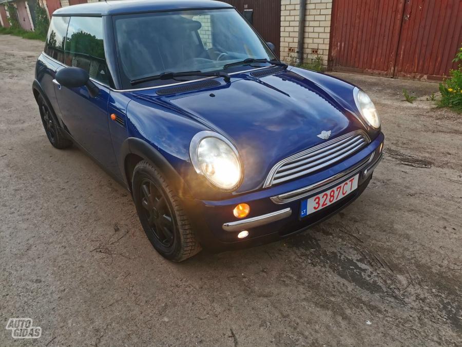 MINI One 2003 in Ignalina, with an engine capacity of 1.60 L and mileage of 30 thousand km for 785 €, photo 13 on AUTOMOTO.COM.LV