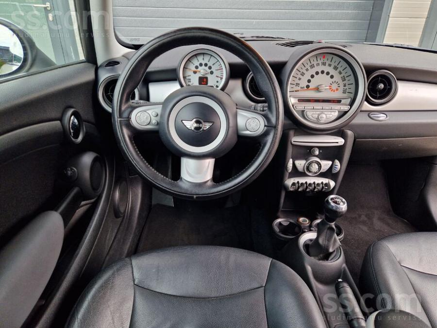 MINI One 2009 in Liepaja, with an engine capacity of 1.40 L and mileage of 231 thousand km for 2990 €, photo 11 on AUTOMOTO.COM.LV
