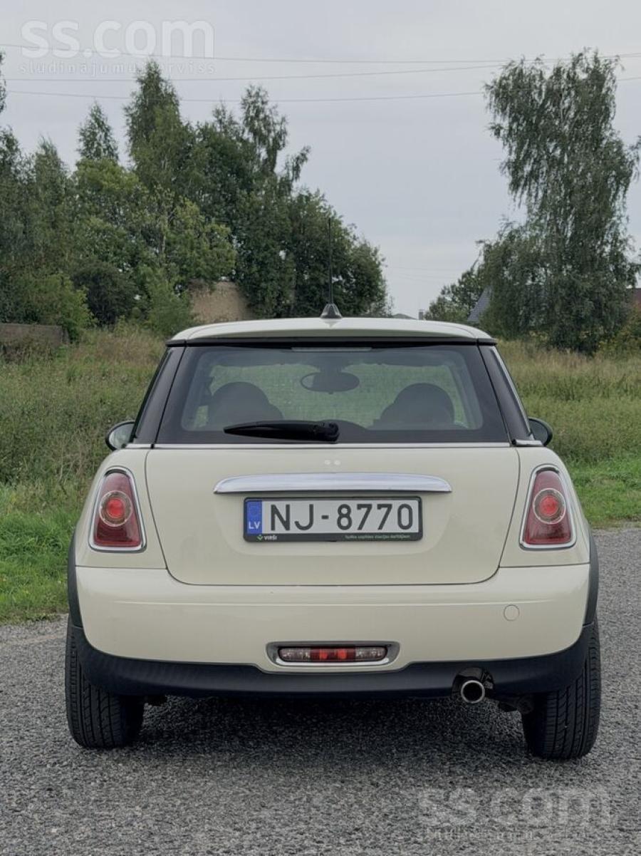 MINI One 2011 Rīga, ar dzinēja tilpumu 1.60 L un nobraukumu 193 tūkst. km par 3195 €, foto 7 vietnē AUTOMOTO.COM.LV