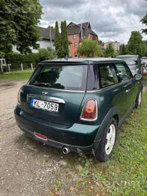 Zaļš MINI One 2007 Rīga, ar dzinēja tilpumu 1.60 L un nobraukumu 285 tūkst. km par 500 €, foto 4 vietnē AUTOMOTO.COM.LV