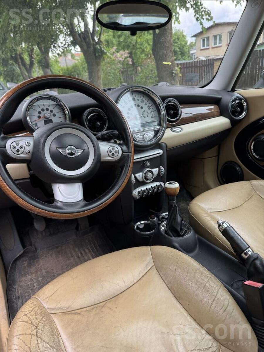 Zaļš MINI One 2007 Rīga, ar dzinēja tilpumu 1.60 L un nobraukumu 285 tūkst. km par 500 €, foto 11 vietnē AUTOMOTO.COM.LV