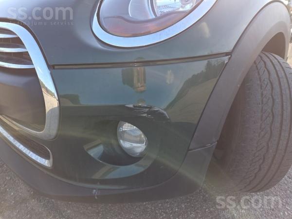 Green MINI One 2015 in Riga, with an engine capacity of 1.20 L and mileage of 119 thousand km for 4699 €, photo 7 on AUTOMOTO.COM.LV
